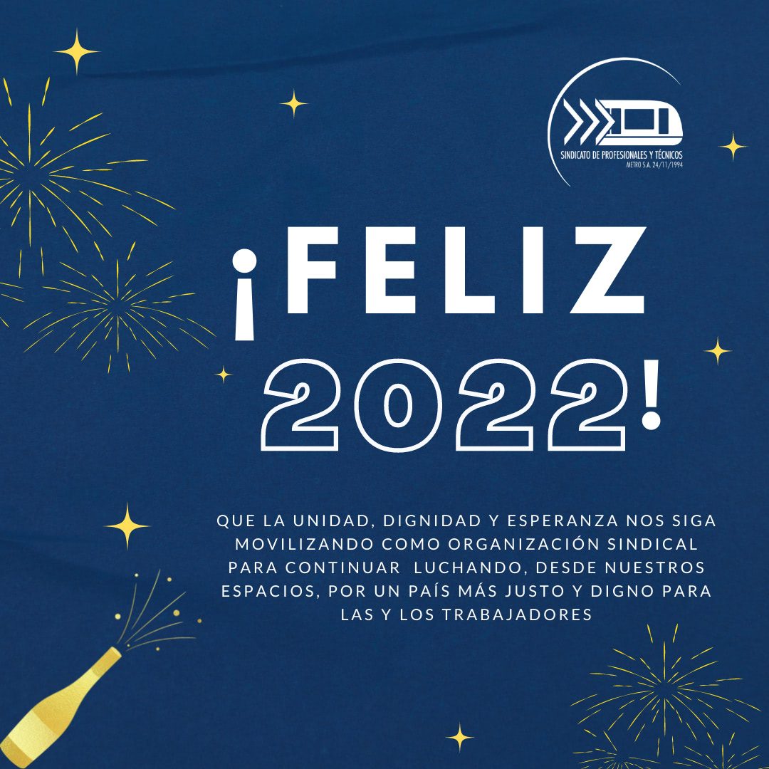 ¡Feliz 2022 para todas y todos! – S2Metro